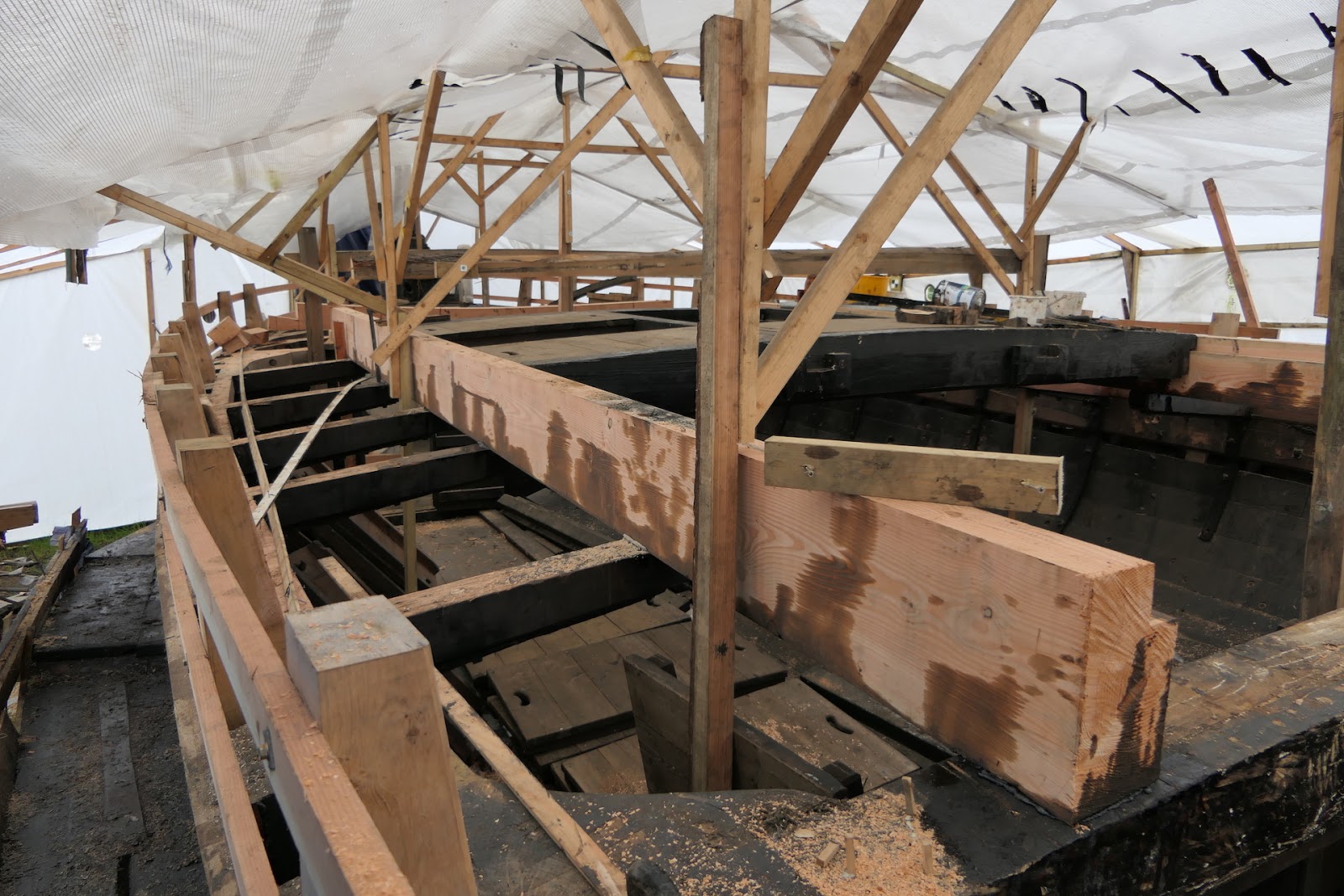 Shamrock (A Tamar Sailing Barge): January Update