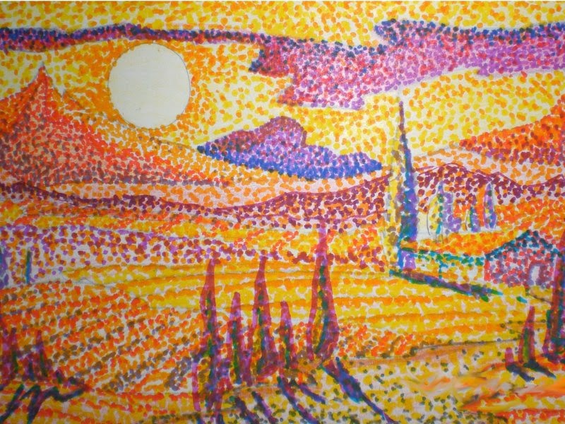 ¿Qué es el puntillismo? - rch2