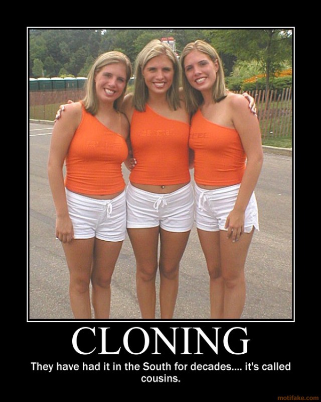 Funny Motivational Pictures: cloning
