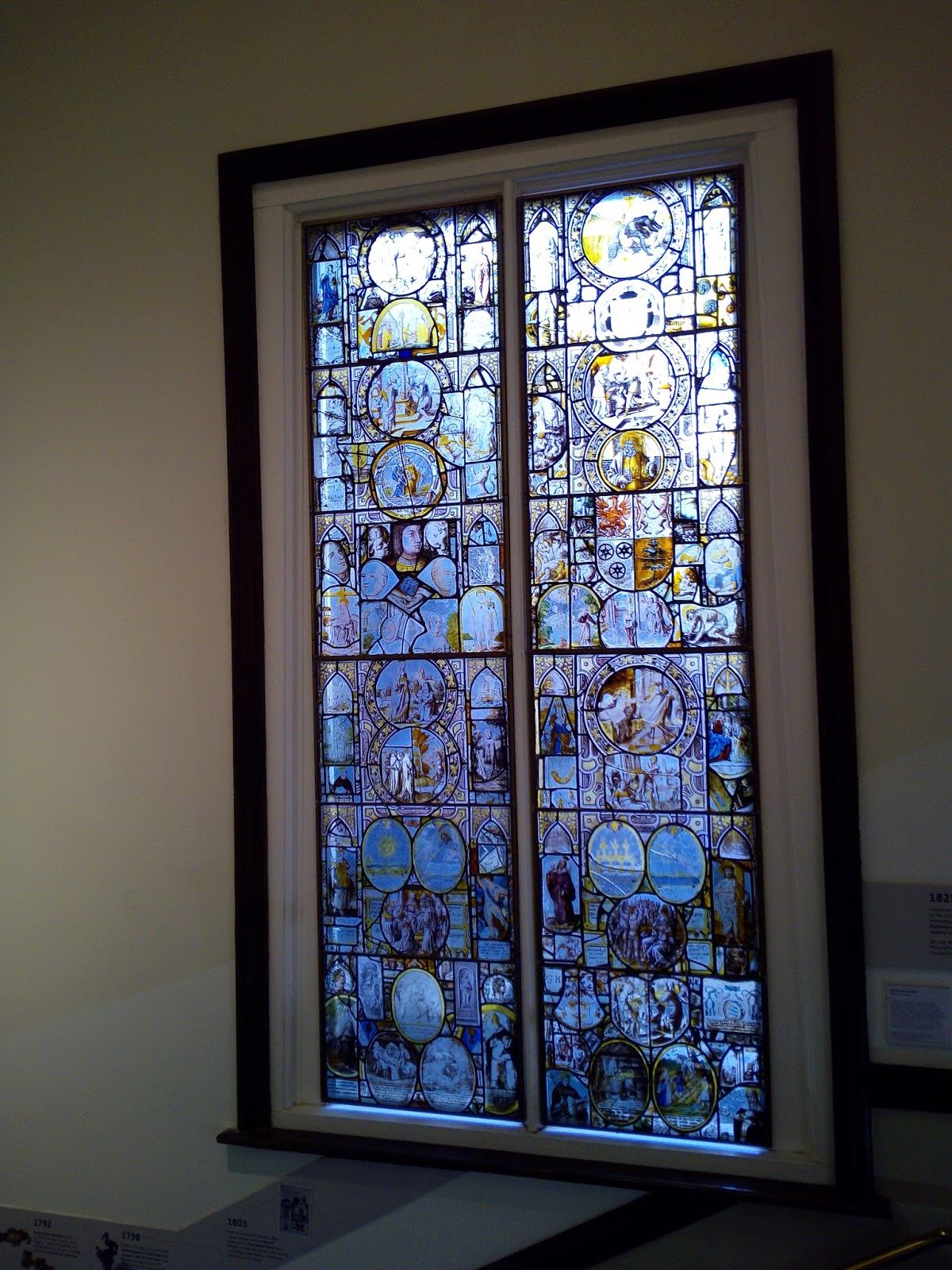 thanetonline: Fragments of Dutch stained glass from the 15 and 1600s in ...