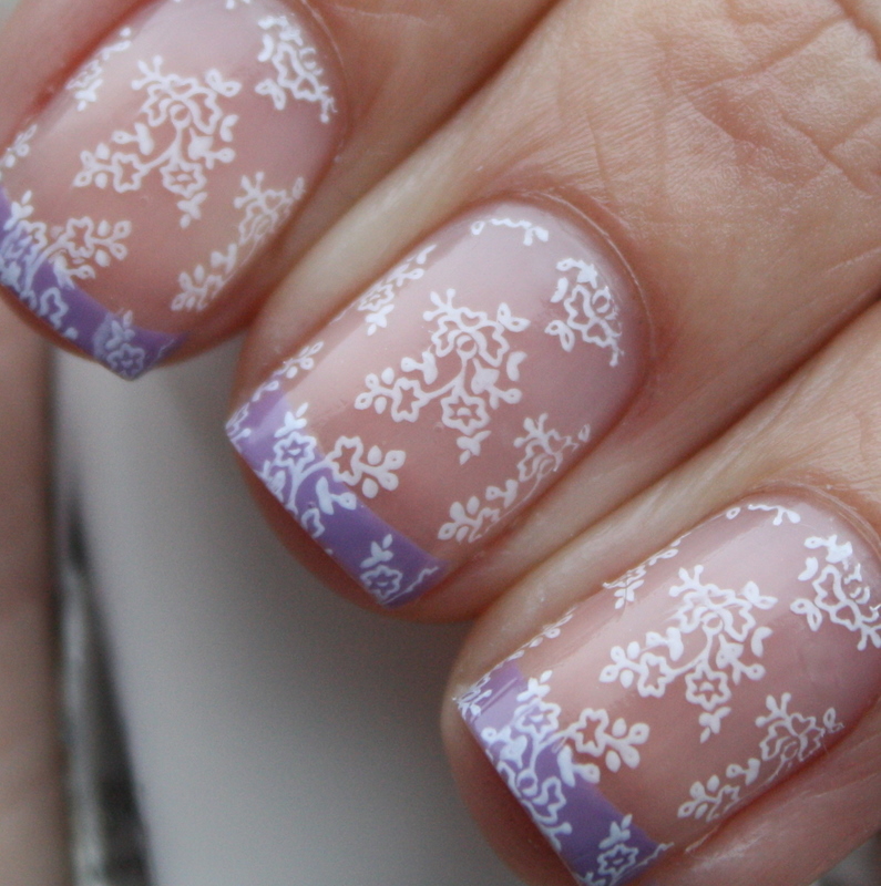 Grape Fizz Nails: February 2012