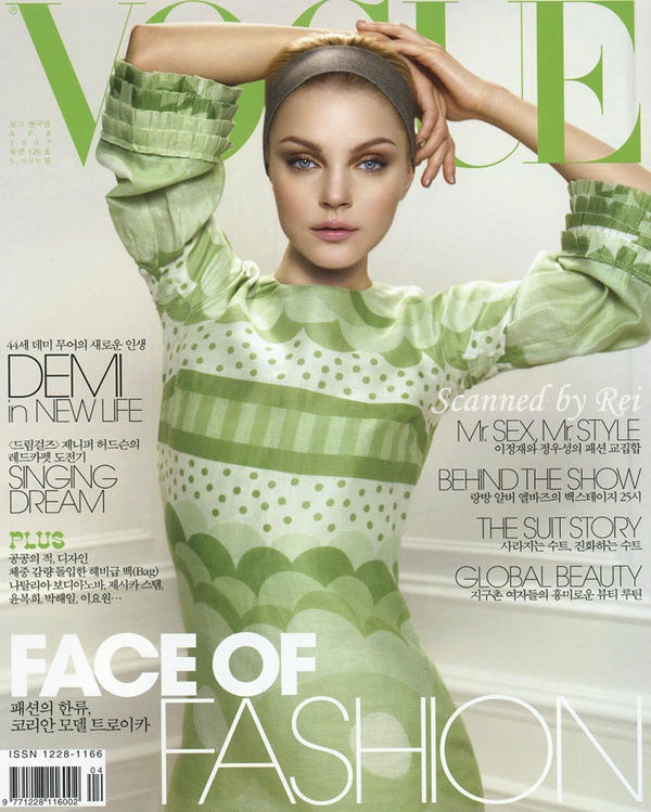 Vogue's Covers: Jessica Stam