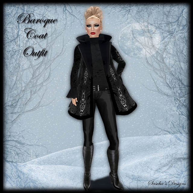 Sascha's Designs - Formal & Classy Casuals: Baroque Coat outfit