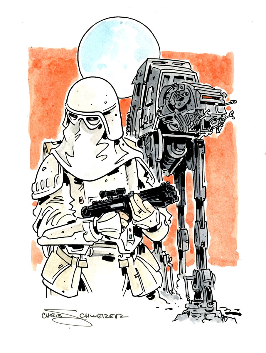 Chris Schweizer's Old Blog: Recent Star Wars sketches