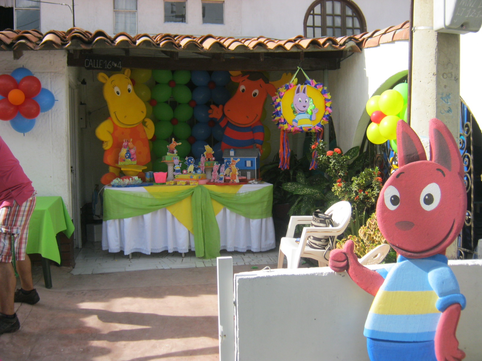 Majestik eventos: FIESTA BACKYARDIGANS