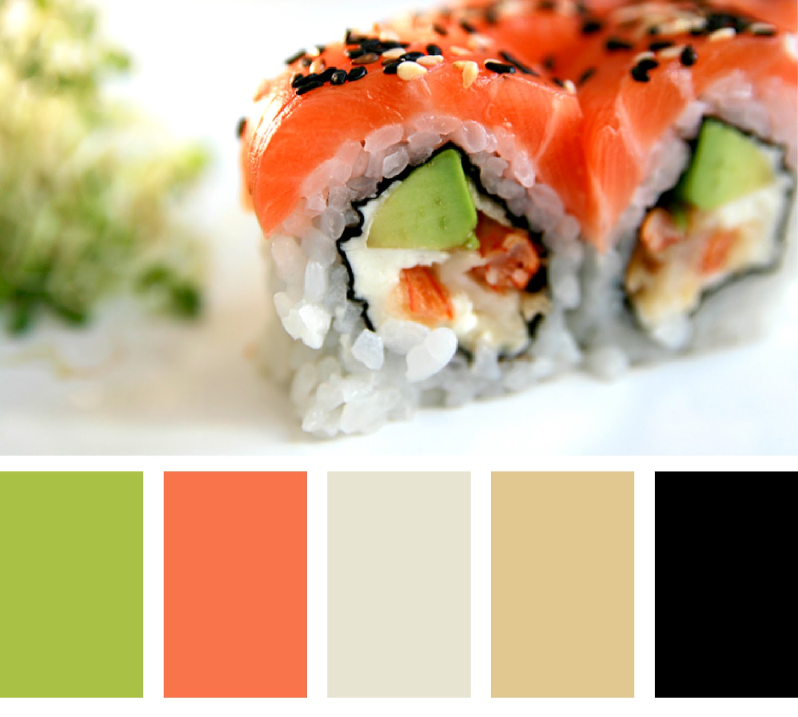 Design Morsels: Sushi Inspired