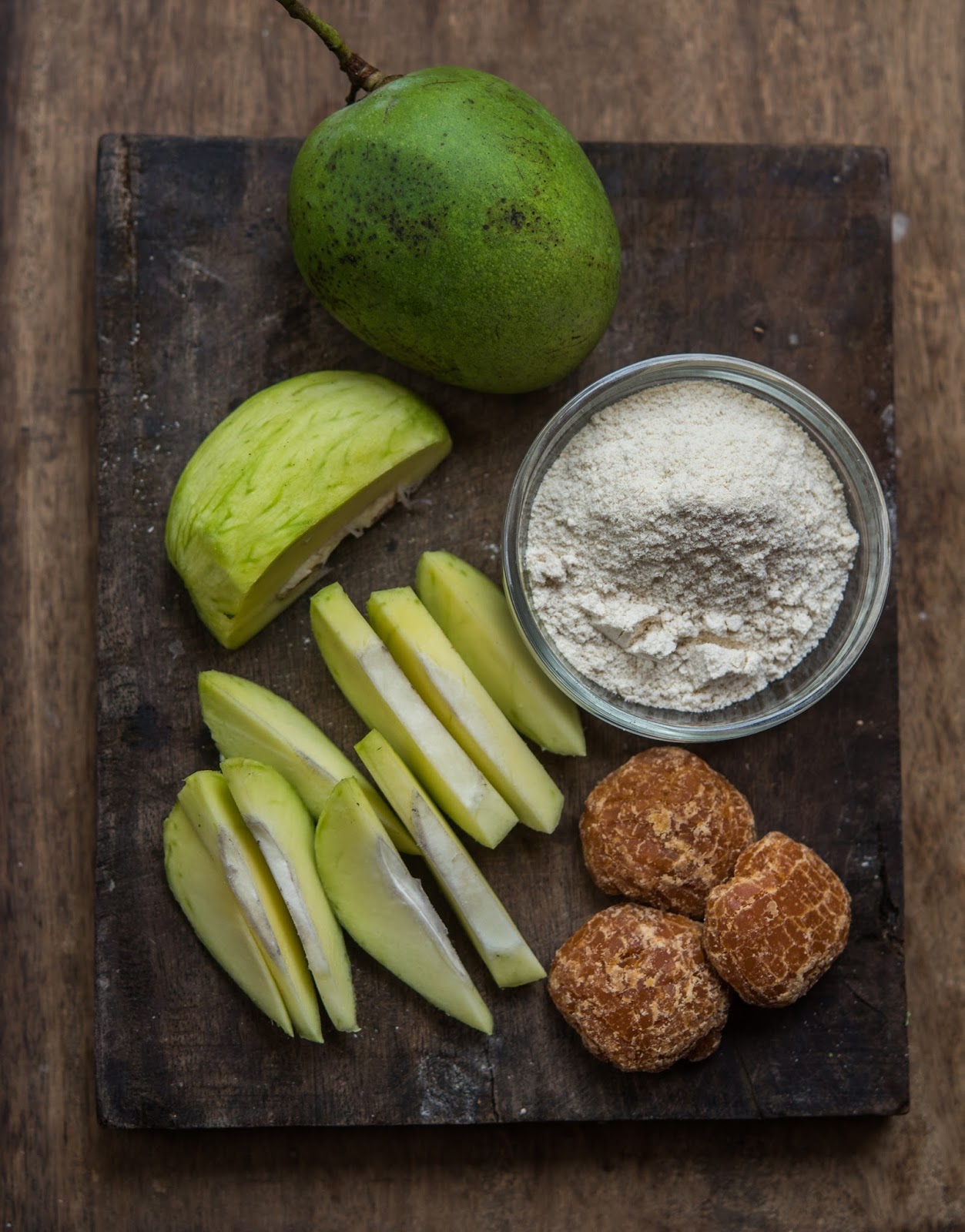 banaras ka khana: gudamma or gudamba, a dessert recipe with raw mangoes