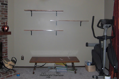 Makenzie's Creations: Project Distressed Shelves