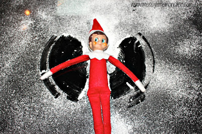 Elf on the shelf ideas - Messy Little Monster