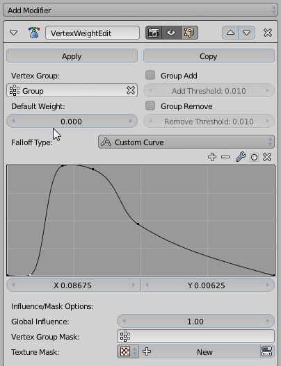 Small Blender Things: Height to vertex weights, a Blender addon