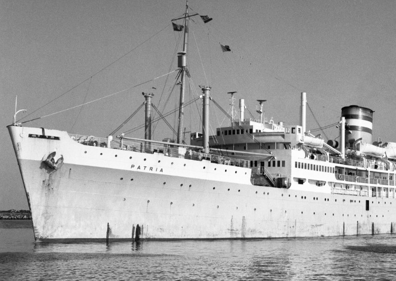SHIPS & THE SEA - BLOGUE dos NAVIOS e do MAR: PÁTRIA, Paquete PÁTRIA...