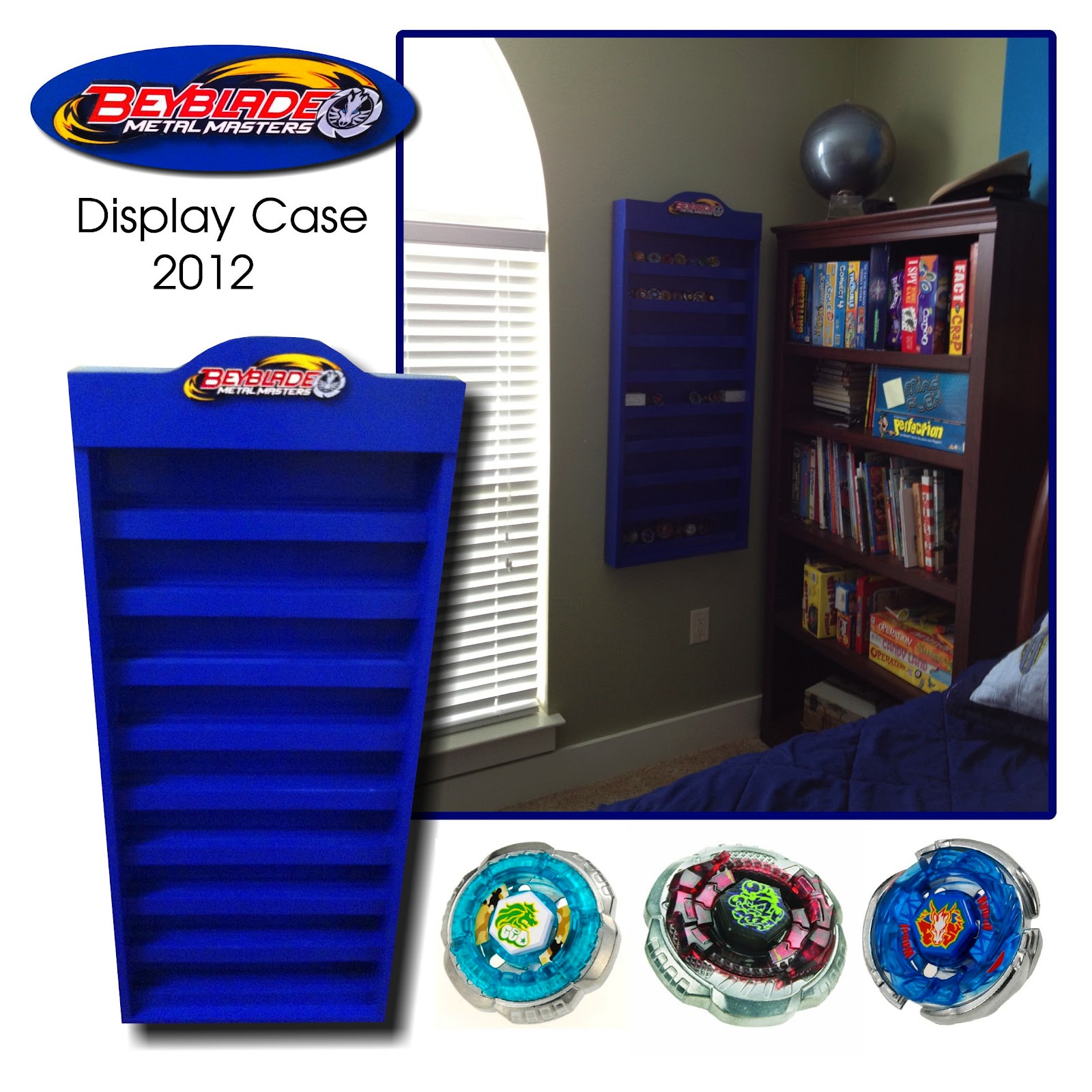 ACRYLIC CREATIONS: Beyblade Display Case