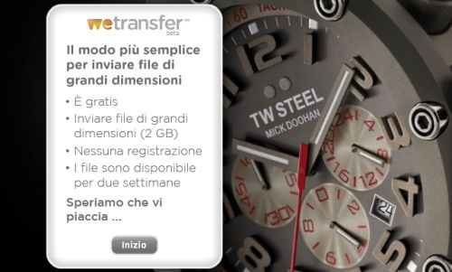 Invia file di grandi dimensioni via e-mail con WeTransfer | Rosario Ravalli