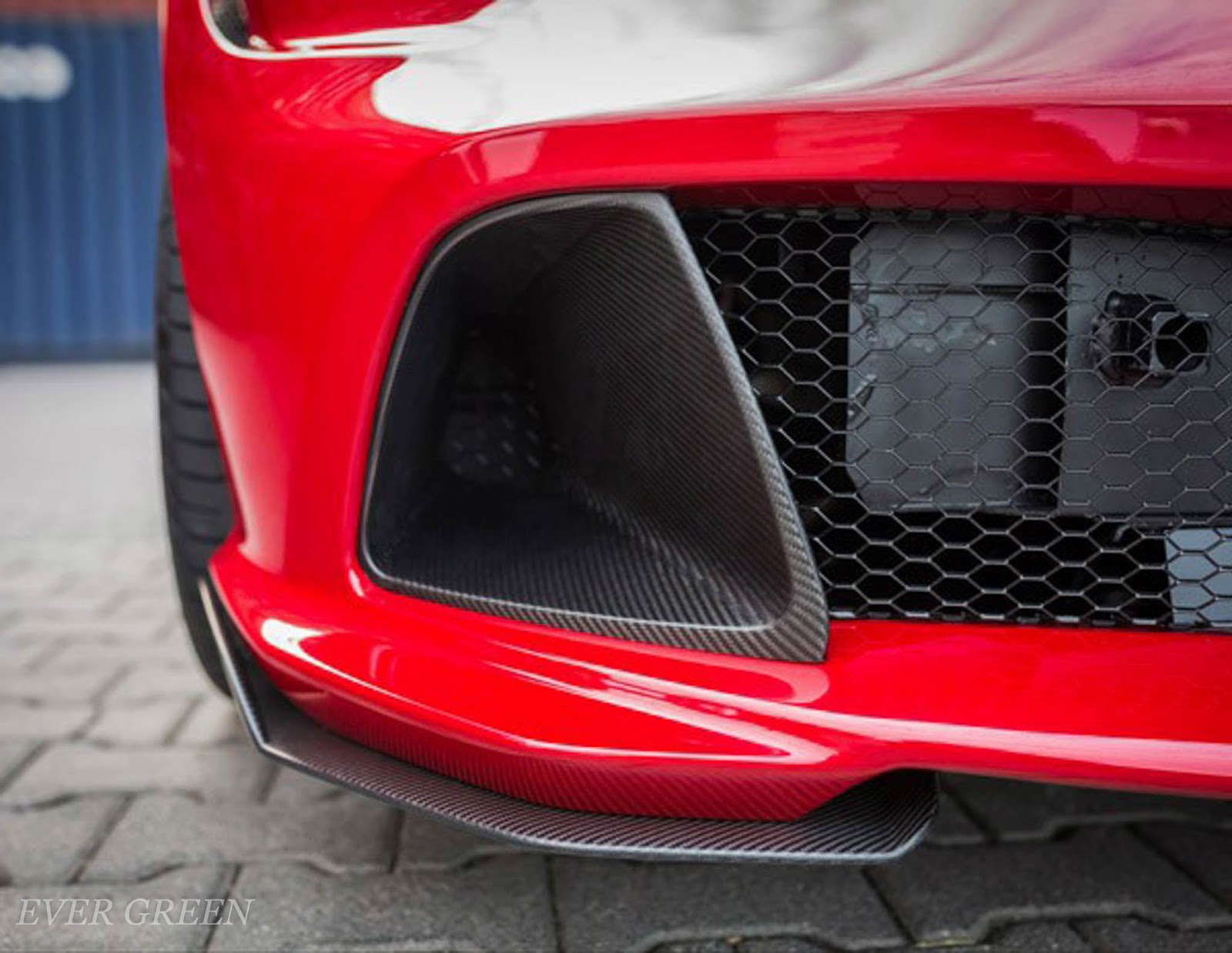 EVERGREEN Blog: Alfa Romeo 4C Zender aero kit