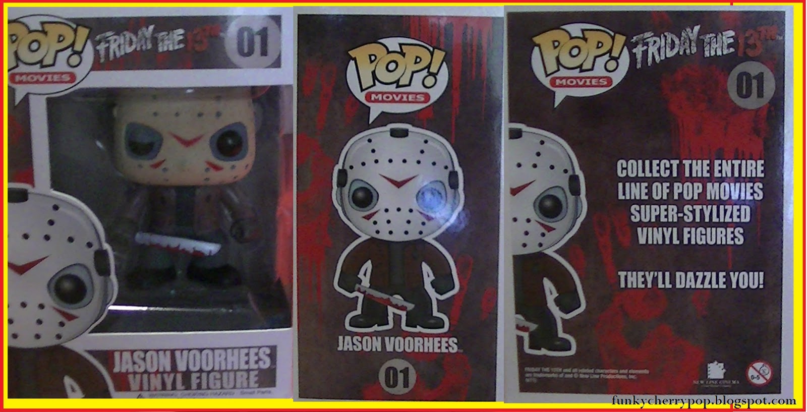 Funky Pop! Funko figures.: 01 Jason Voorhees