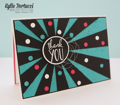 Bright and fun Sunburst Thinlits Die - Kylie Bertucci
