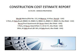 Example of cost estimation report sample - Civil engineering program