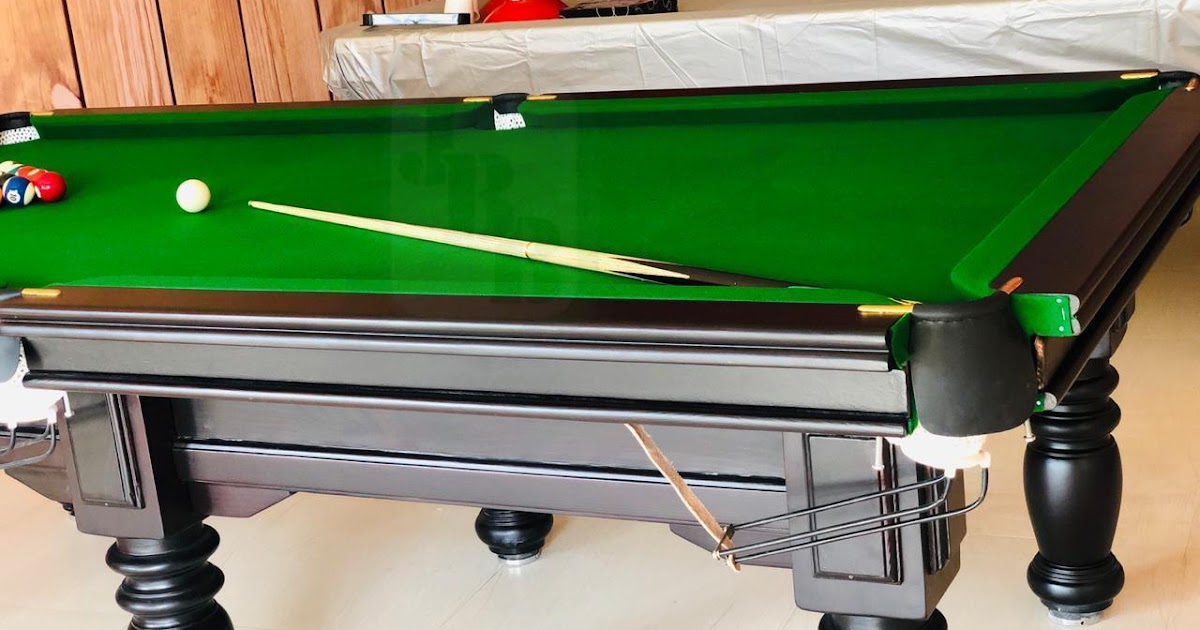 JAI BALAJI BILLIARDS: JBB'S POOL TABLE WITH SQUARE ROUNDED LEGS ...