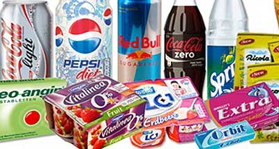 Edulcorantes artificiales