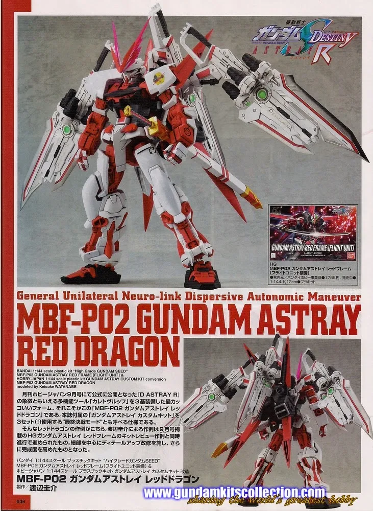 HG 1/144 Gundam Astray Red Dragon Custom Build