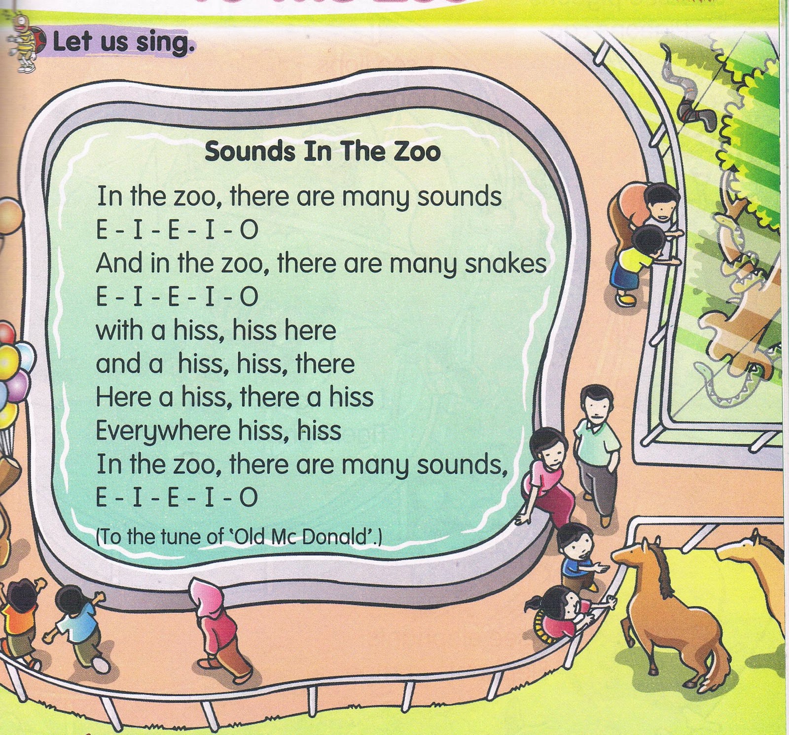 Unit 16 To The Zoo | English Year 1