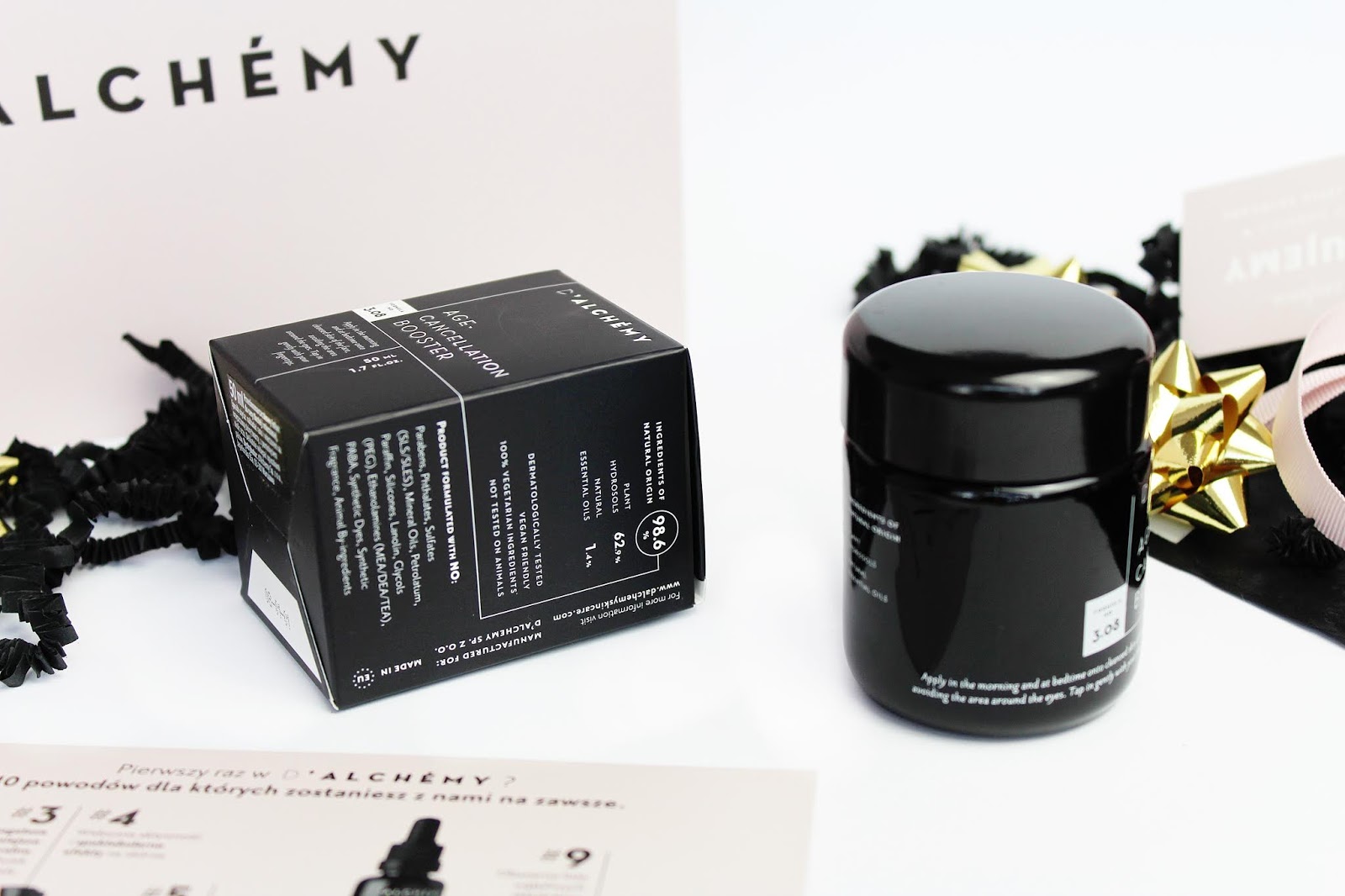 D'Alchemy, Age Cancellation Booster - Lotion do cery tłustej i ...