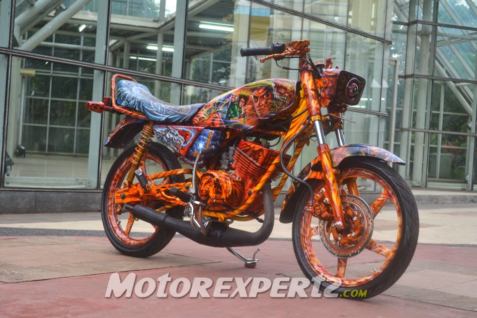Modifikasi Yamaha RX-King 1995, Motor Kontes Serem Abis!!