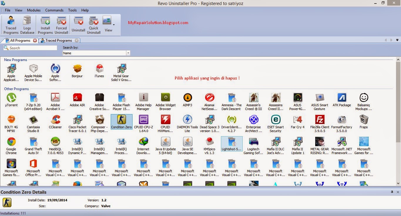 Solución de Reparación: Cara Menghapus Aplikasi Secara Bersih Dengan ...