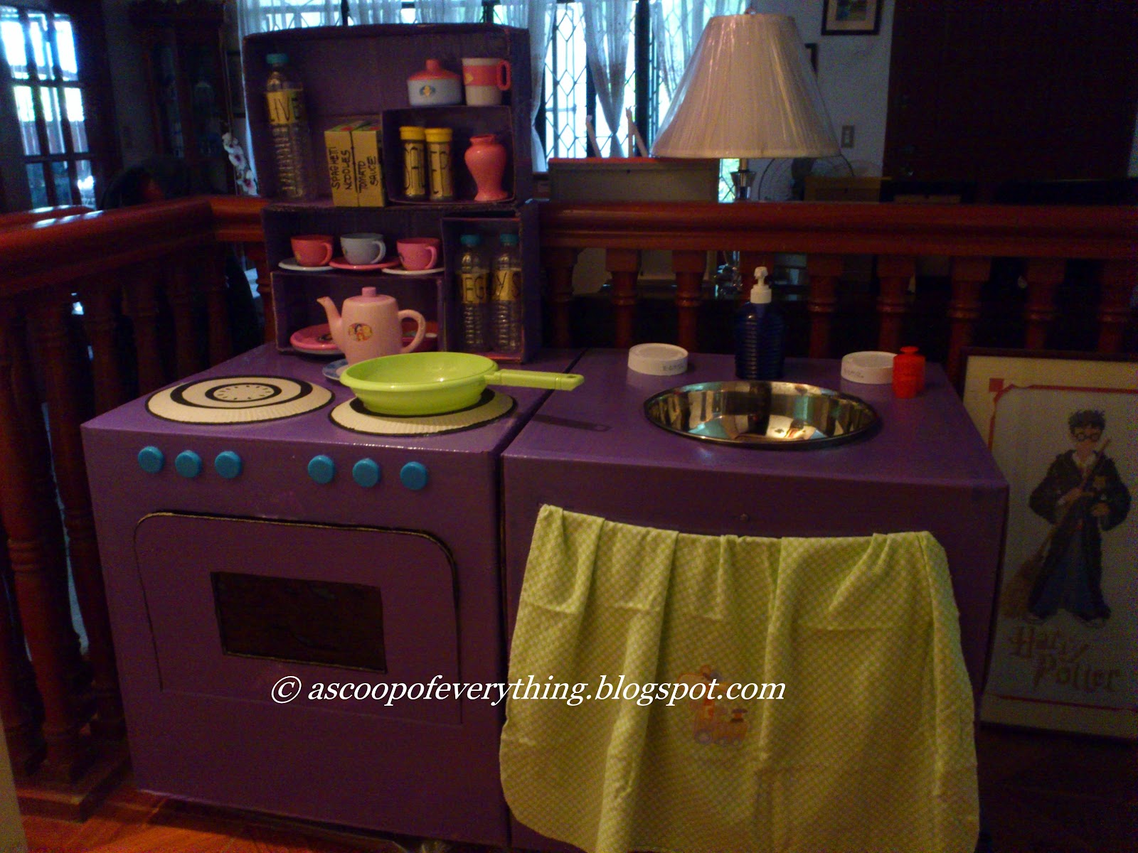 Other Things Under the Sun: How to Make Play Kitchen CardBoard