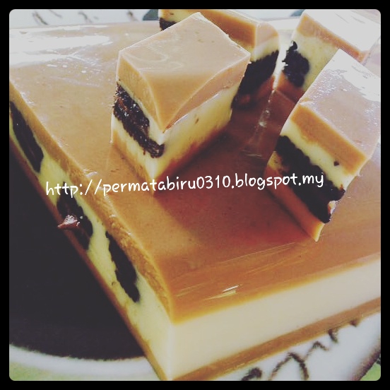 RESEPI PUDING OREO