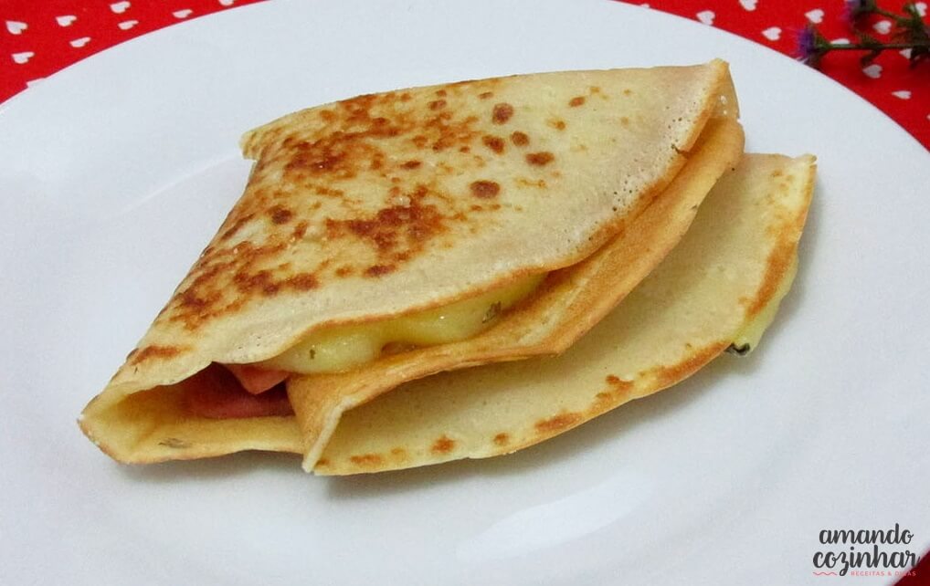 Receita Crepioca Com Requeijao - RETOEDU