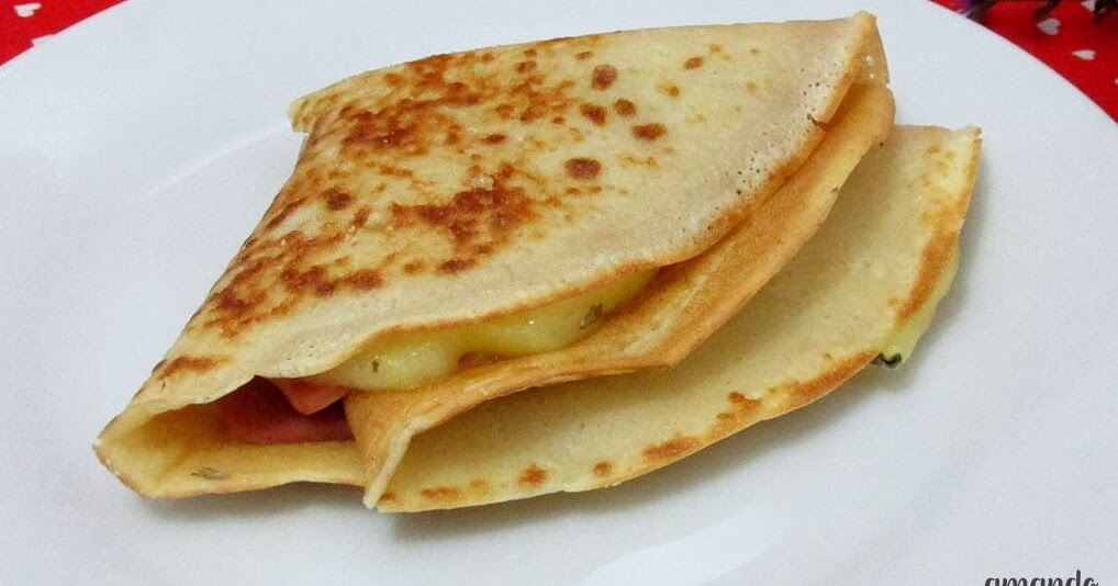 Receita de crepioca simples - Amando Cozinhar