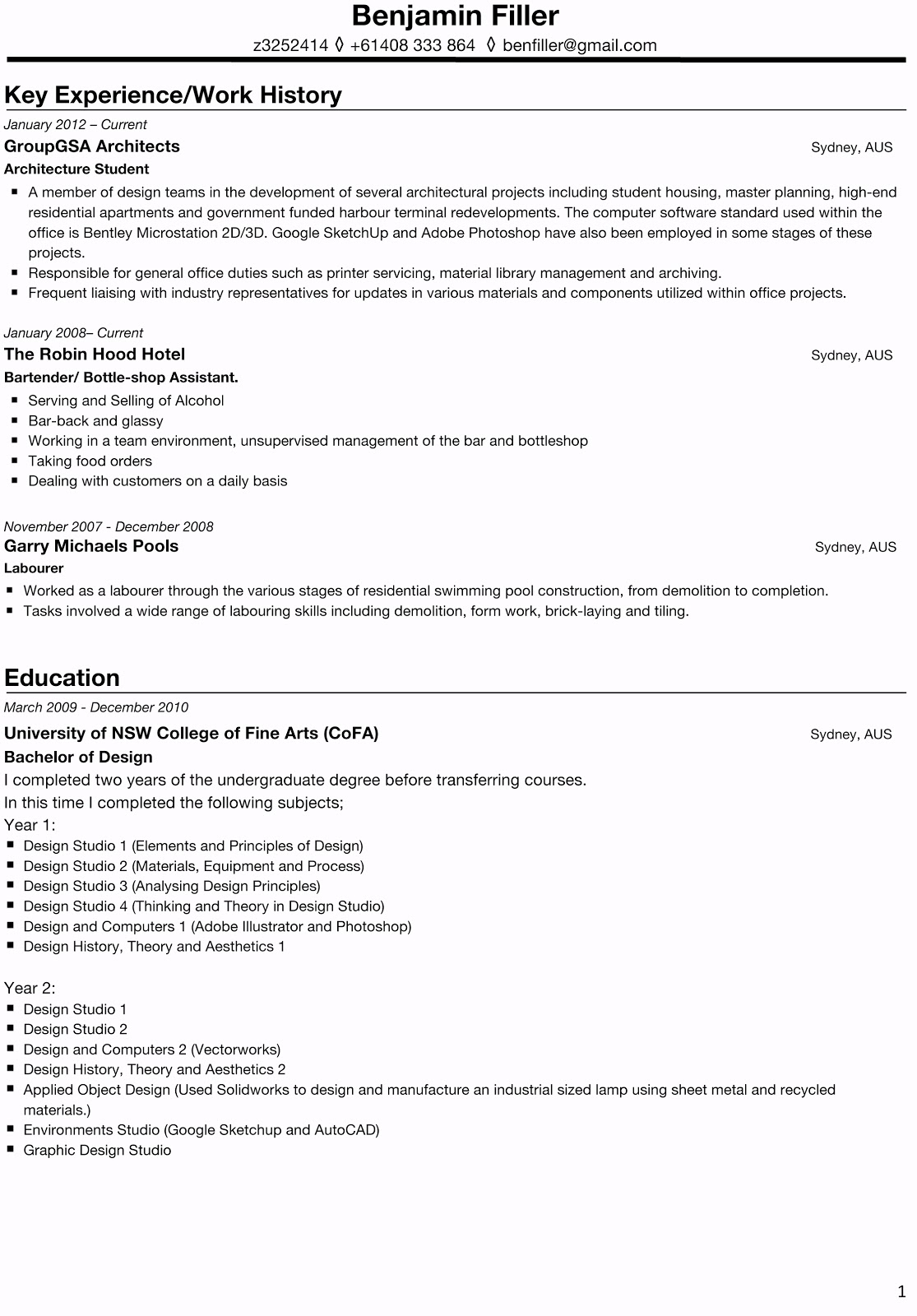 Digital Collaboration Studio: Introduction to Course and Targeted CV