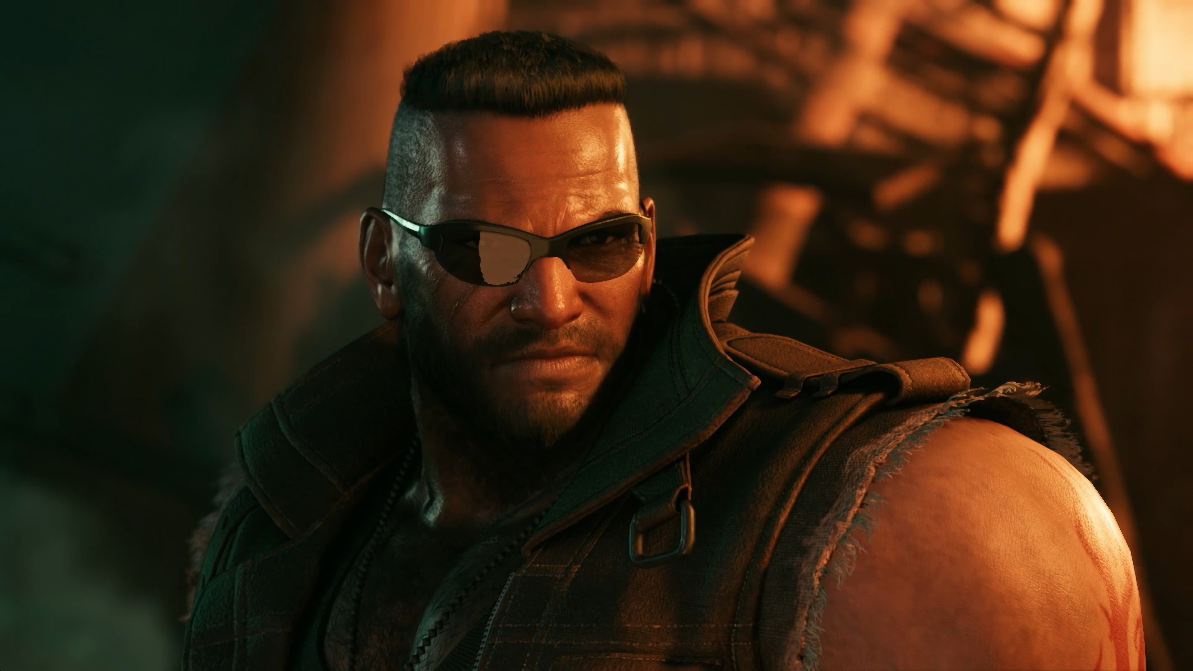 Barret Wallace, Final Fantasy 7 Remake, 4K, #14 Wallpaper PC Desktop