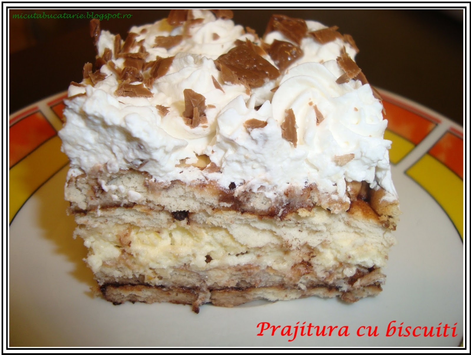 Micuta bucatarie a Ramonei: Prajitura cu biscuiti