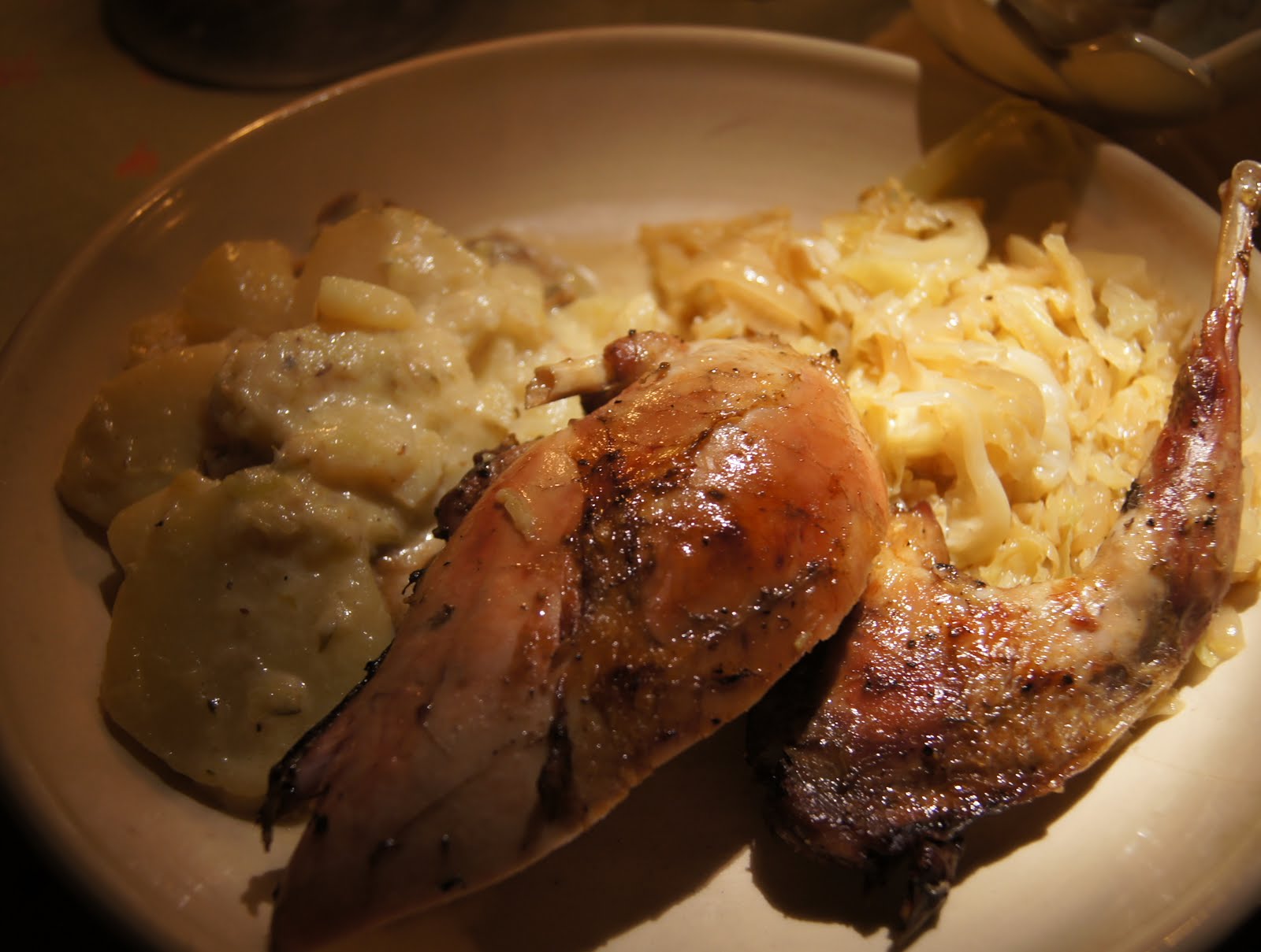 Trout Caviar: Grilled Grouse at Bide-A-Wee