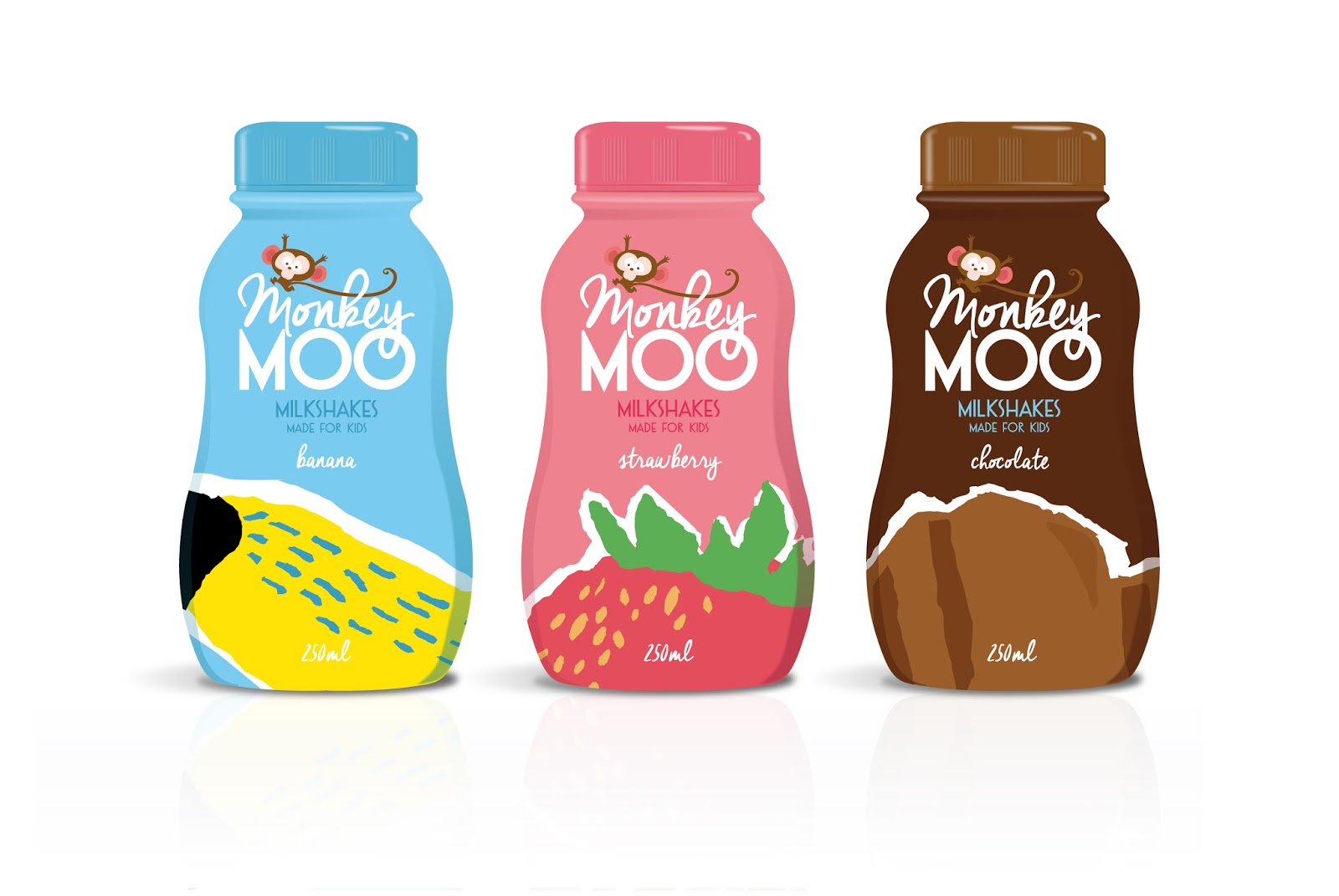 Monkey Moo Milkshakes (Concept) – Packaging Of The World