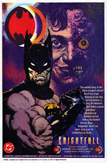 DC in the 80s: A collection of Knightfall house ads - 1993