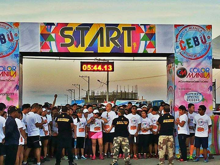 PHOTOS and VIDEOS: Color Run Manila Goes to Cebu!!