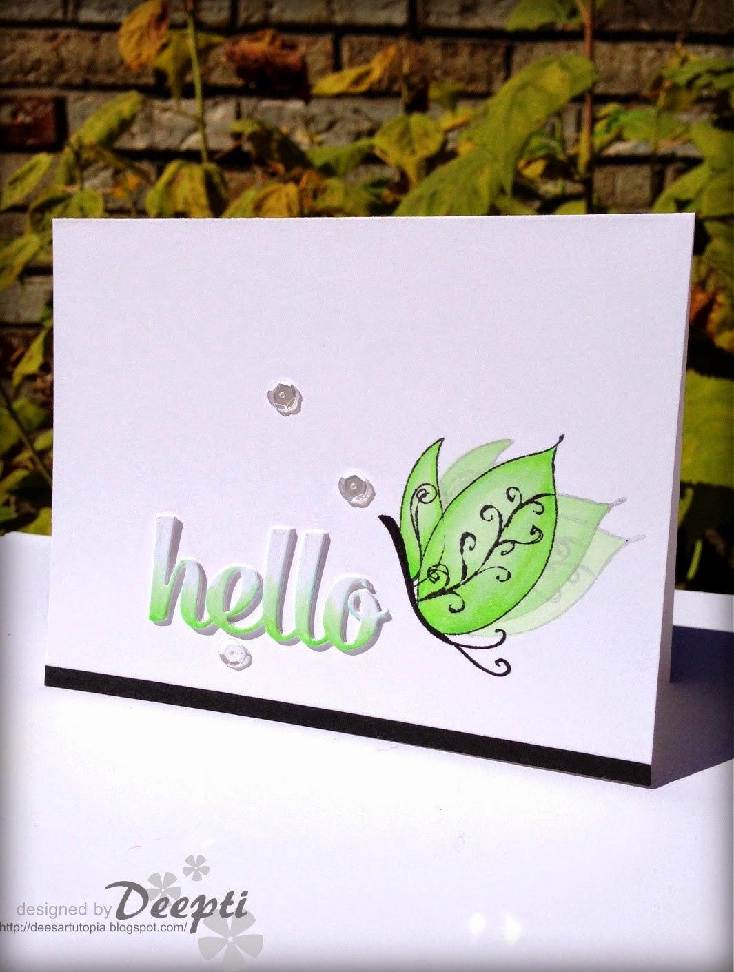 Addicted to CAS: Challenge #65 - Butterfly