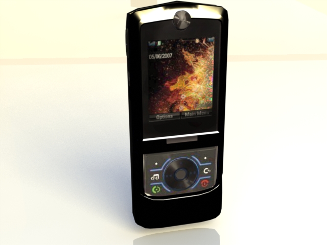 The Polygon Monkey: Cell phone done in Maya and Modo