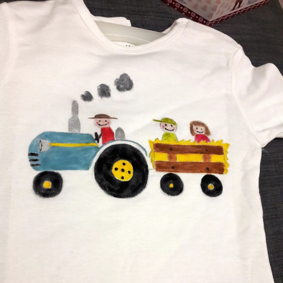 (Handmade) Tricouri pictate pentru copii |Ce sa faci in timpul liber