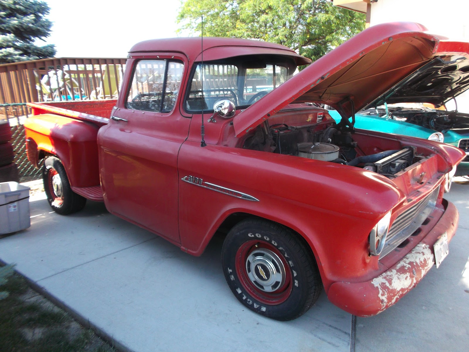 SLACKERS cc Chicago: Cool 55 chevy truck for sale