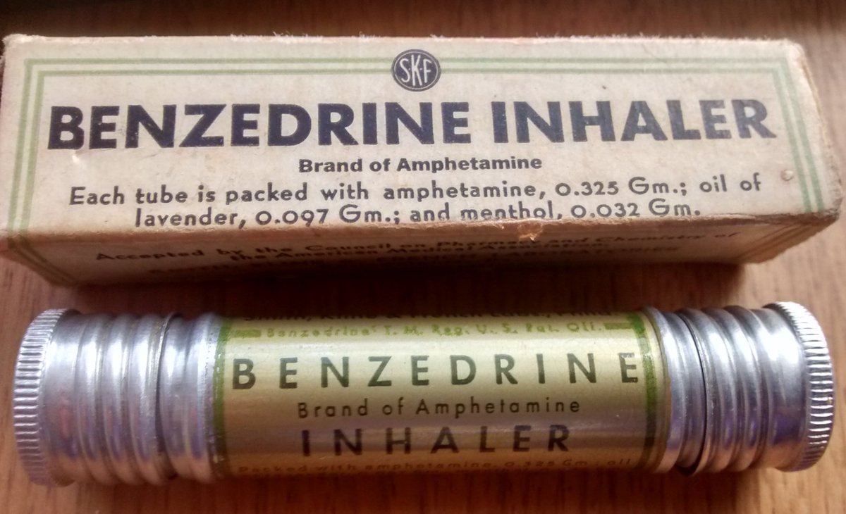 DROGUES ET GUERRE RÉUNIES: La Benzédrine ou l'inhalateur magique