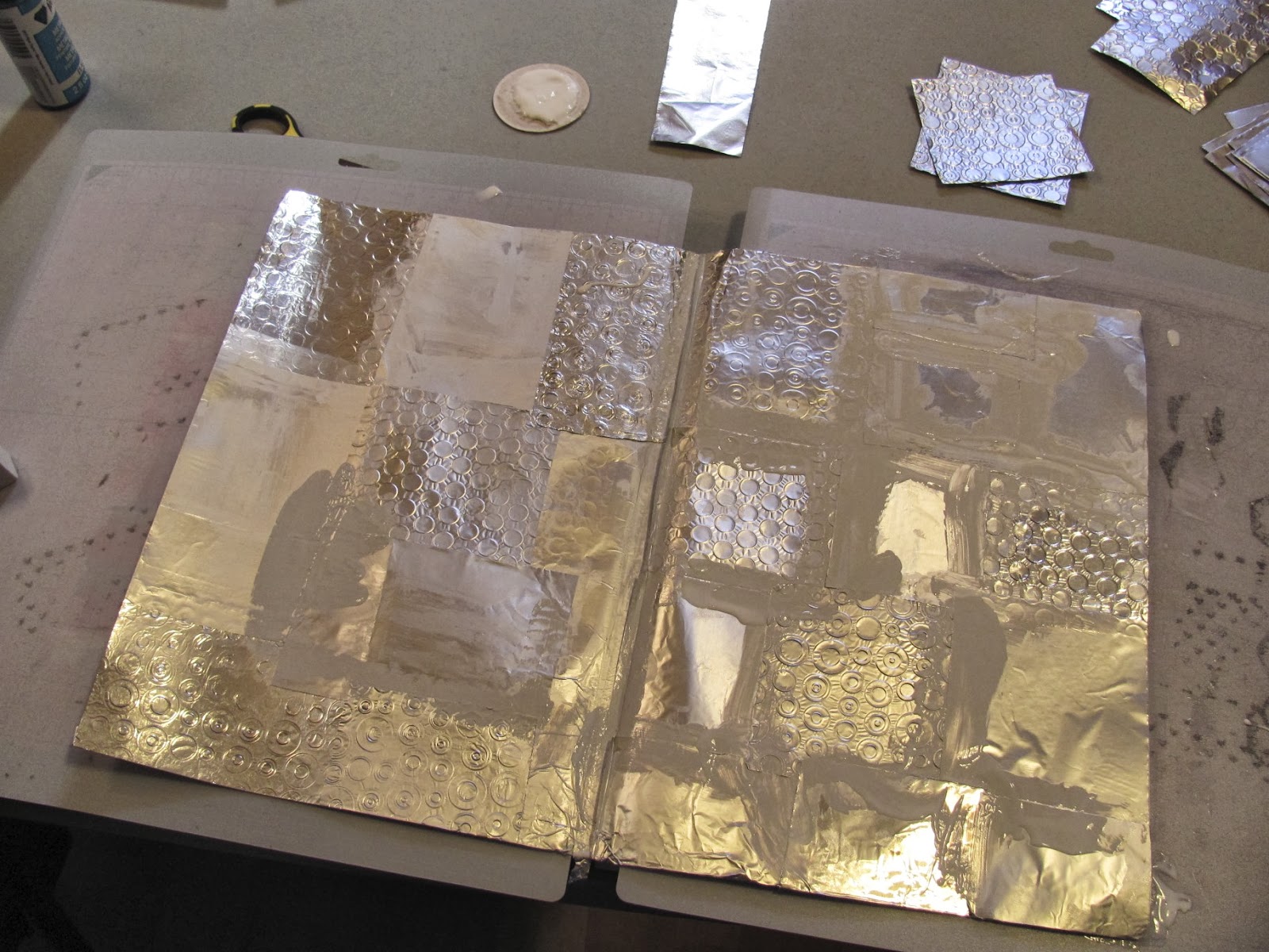 Click! Print! Scrapbook!: I'm Back & I Brought My Tinfoil & Paints With ...