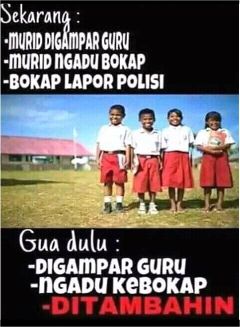 15 Meme Guru Mencubit Siswa, Haduh Ngakak Sampek Mules...