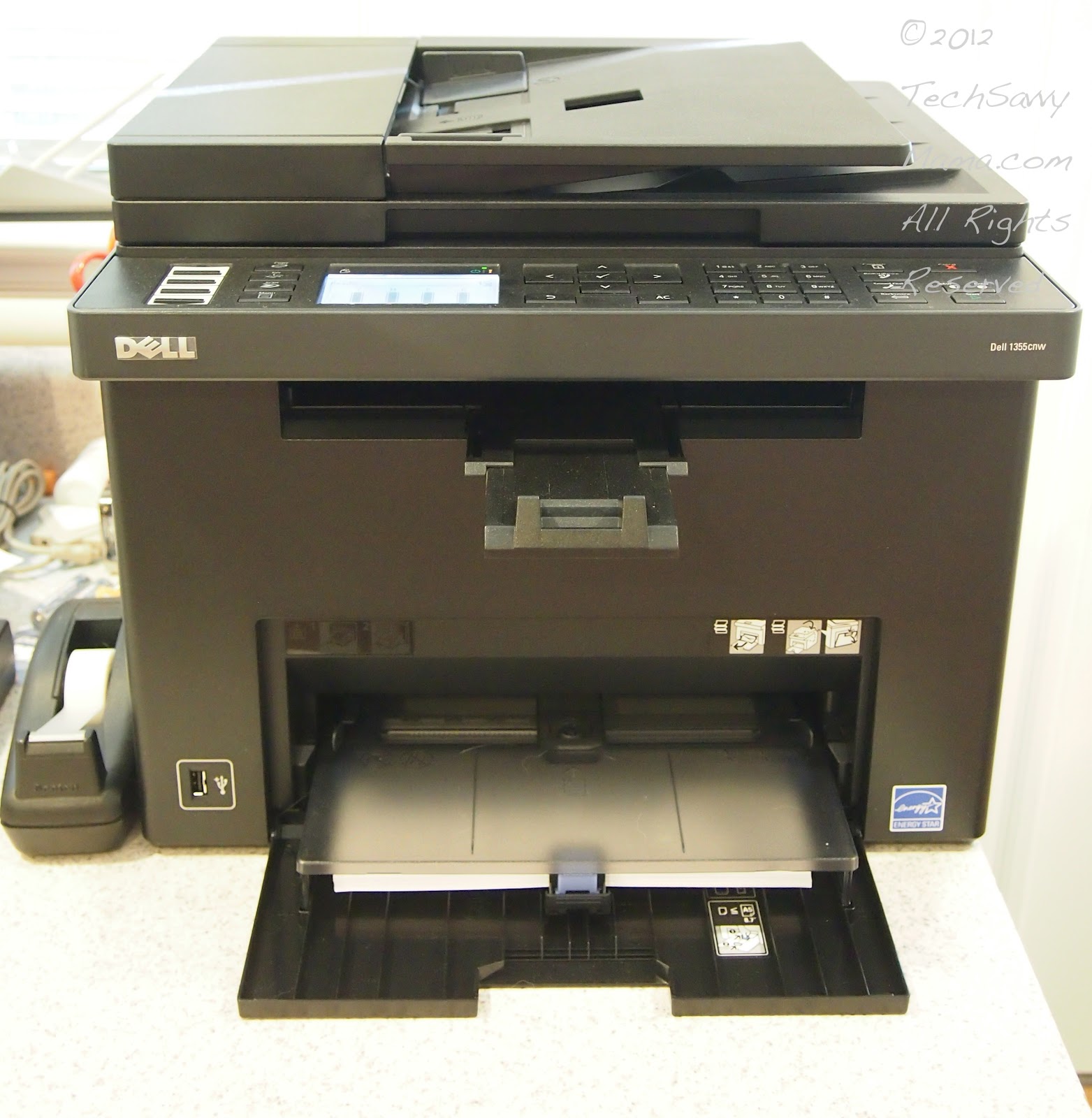 Dell 1355cnw Multifunction Color Printer: Review of a Laser Printer for ...