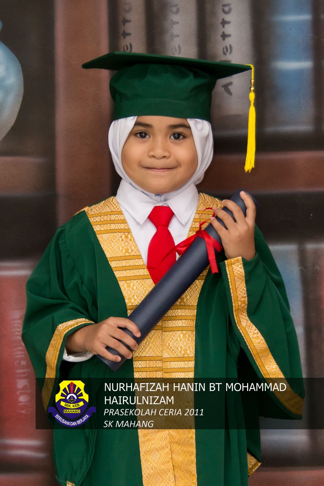 Zaza_ImagE: Pakej gambar graduasi/konvokesyen Prasekolah. Tadika, KEMAS