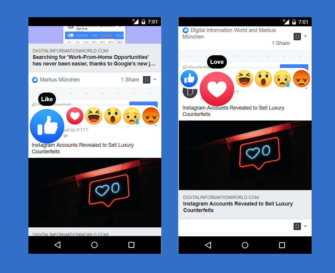 Facebook Reactions to Get a Make-over including Better Animation