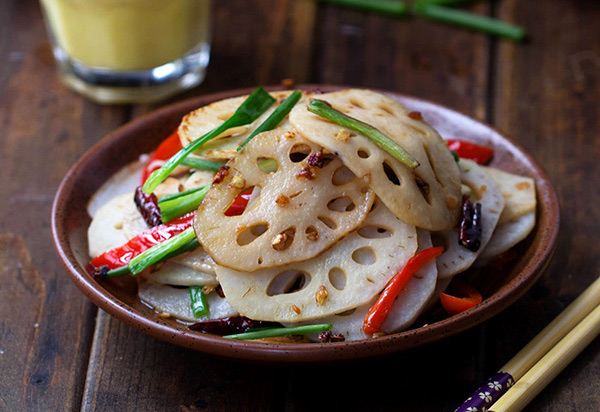 [Chinese Recipes] Szechuan Lotus Root - All Asian Recipes For You